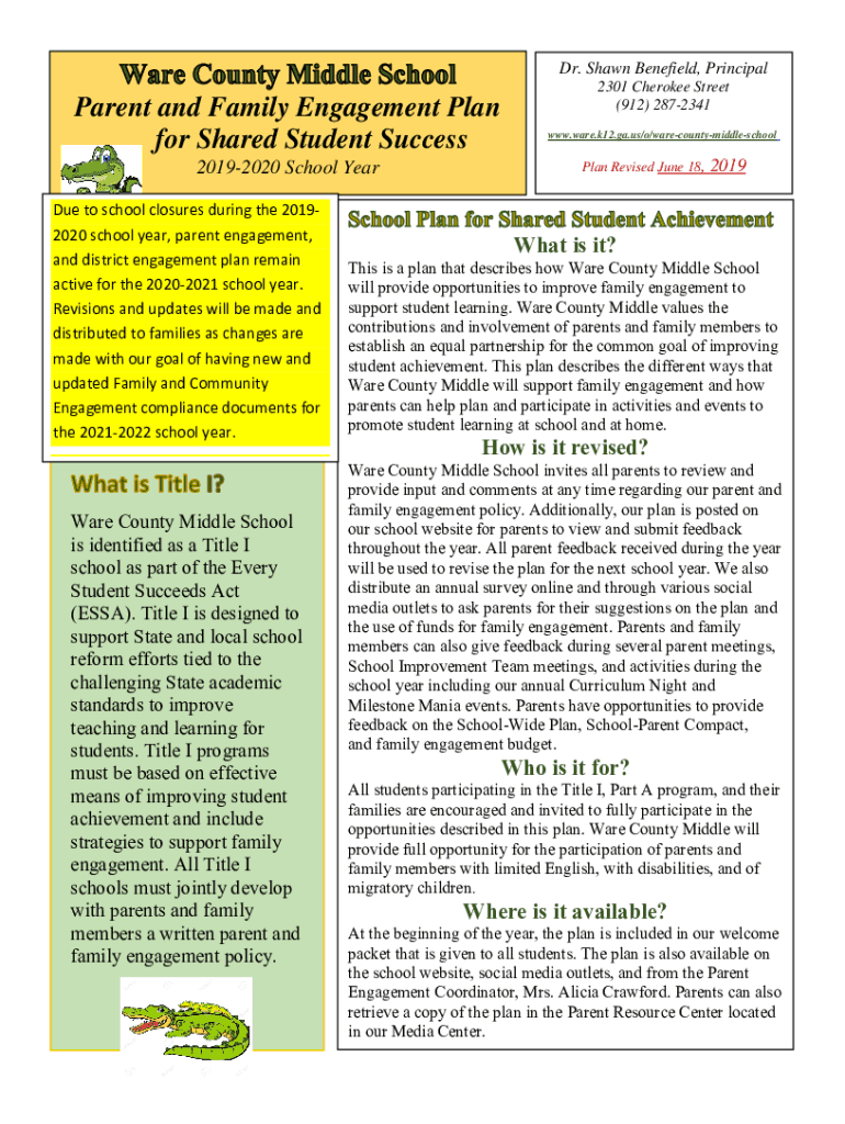 Fillable Online Shawn Benefield, Principal Fax Email Print - pdfFiller