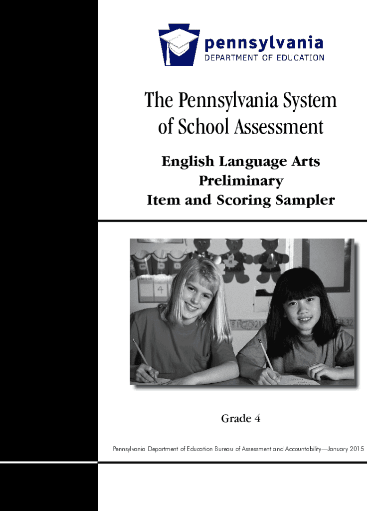 Fillable Online PA Core Standards / PSSA Sample Questions Fax Email ...