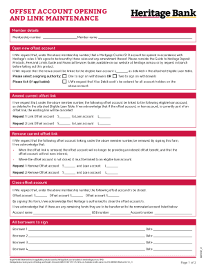 Fillable Online Home Loan Offset Account: What Is It and How Does It ...