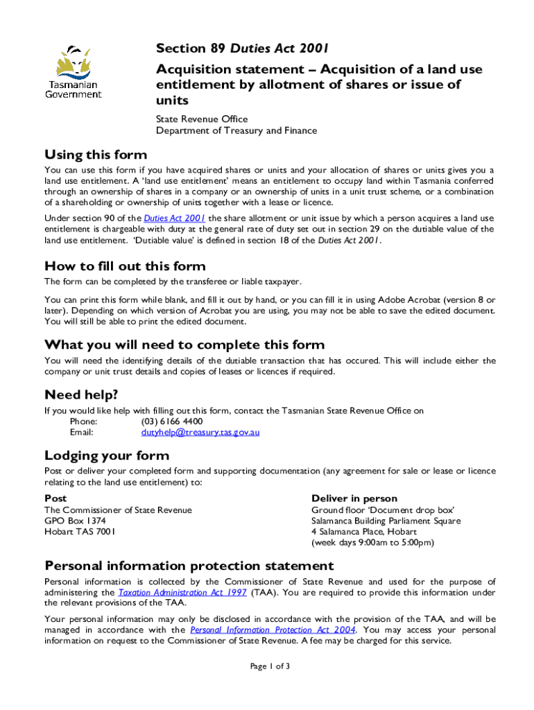 Fillable Online DEPARTMENT of TREASURY Fax Email Print - pdfFiller
