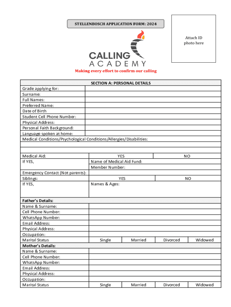Fillable Online 2024-Stellenbosch-Application-Form-Updated.docx Fax Email Print - pdfFiller