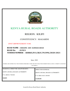 Fillable Online CONSTITUENCY: MAGARINI Fax Email Print - pdfFiller