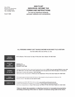 Fillable Online State of Michigan Income Tax Forms Fax Email Print ...