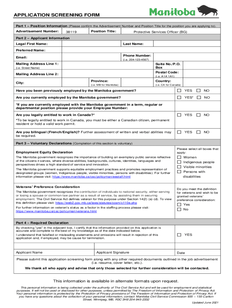 Fillable Online Police Department - Employment Application Form Fax Email Print - pdfFiller