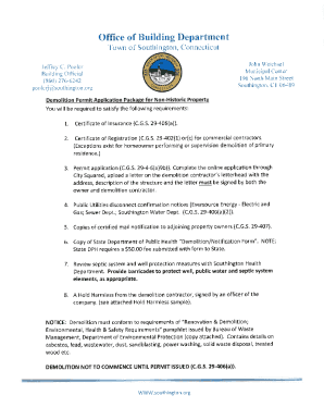 Fillable Online Office of Building Department Fax Email Print - pdfFiller