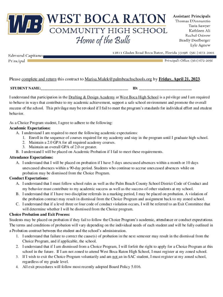 Fillable Online SDPBC School Choice Fax Email Print - pdfFiller