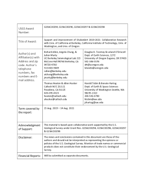 Fillable Online earthquake usgs Index of /cfusion/externalgrants ...