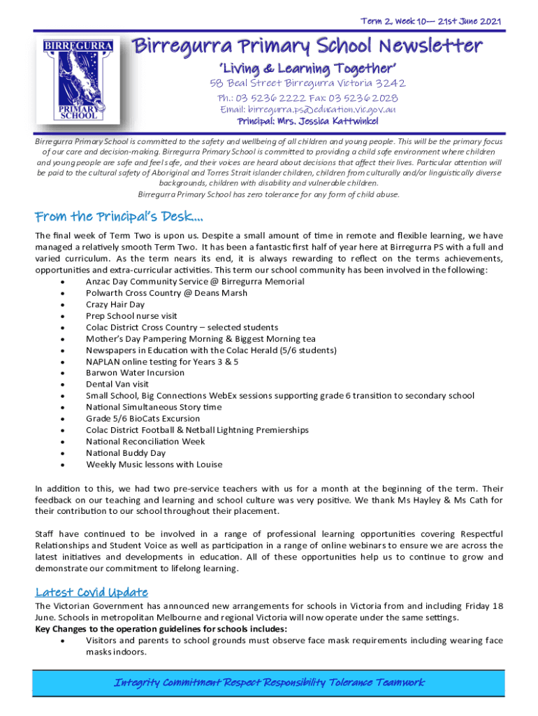 Fillable Online Forrest primary school and early years centre ...