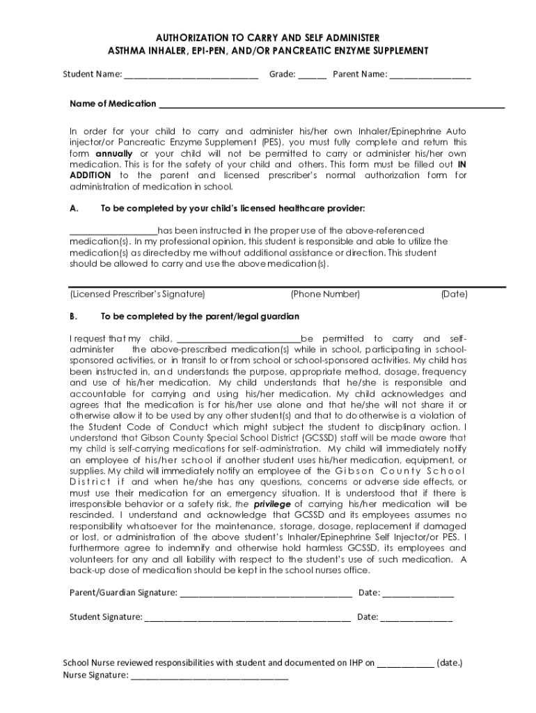 Fillable Online PCE Medication Request Form Fax Email Print - pdfFiller