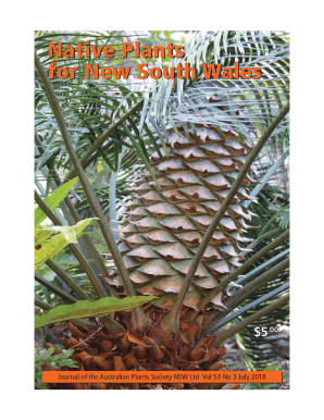 Fillable Online Native Plants for New South Wales ... Fax Email Print ...