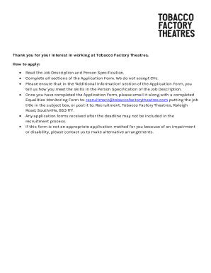 Fillable Online How To Fill A Job Application FormCareers Advice ...