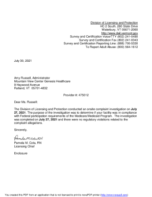 Fillable Online General Report Final Fax Email Print - pdfFiller