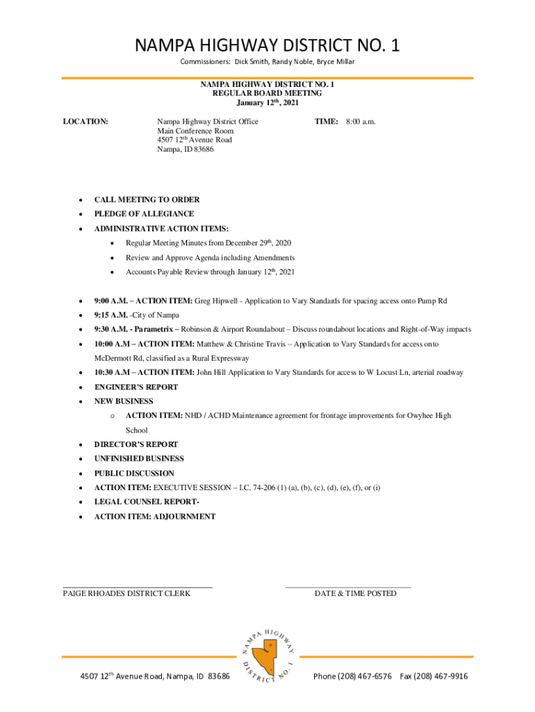 Fillable Online ACTION ITEM: Greg Hipwell - Application to Vary ...