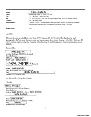 Fillable Online (b )(6), b )7)(C) Secure) Fax Email Print - pdfFiller