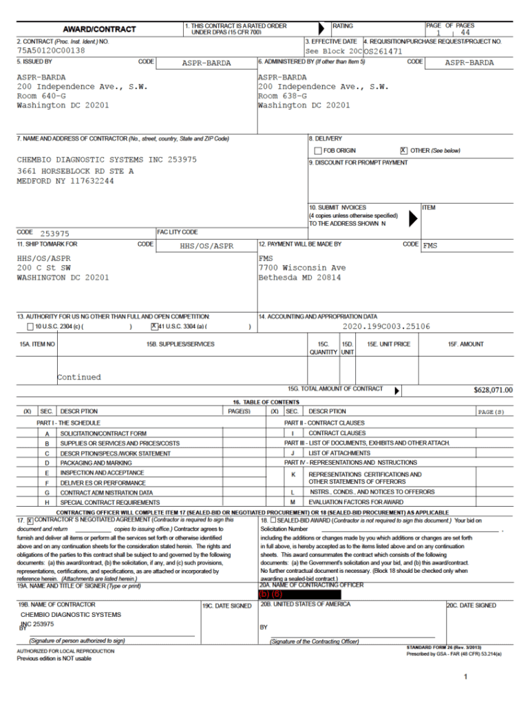 Fillable Online EZ-BAA-22-100-SOL-00003 - BARDA DRIVe Fax Email Print ...