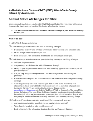 Fillable Online CE514-082021-ANOC Choice Mami-Dade-2022-001. 2022 ...