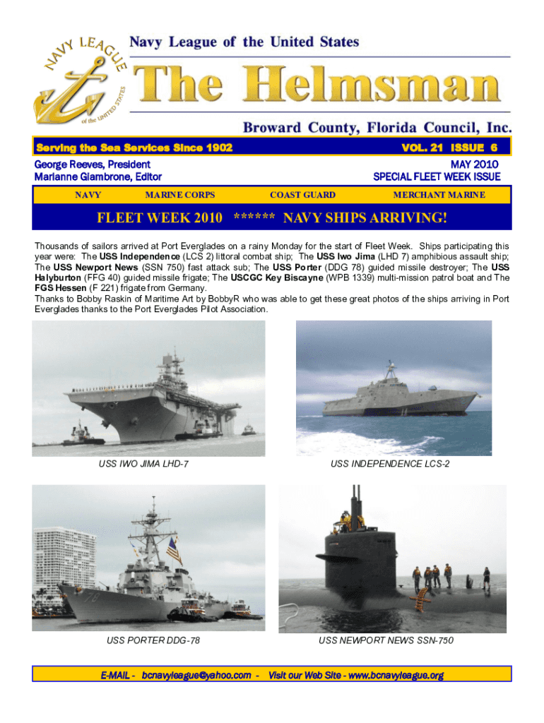 Fillable Online THE HELMSMAN Fax Email Print - pdfFiller