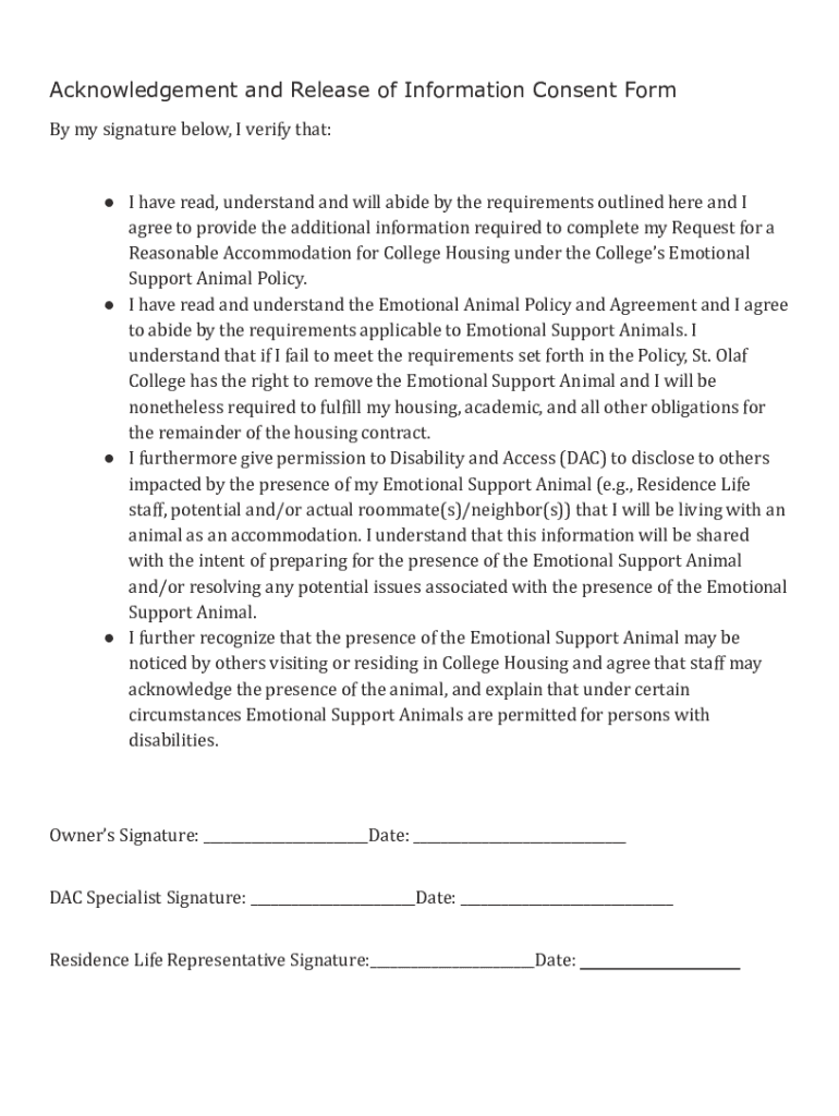 Fillable Online Consent Form to Release Your Private Data Fax Email ...