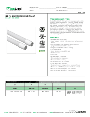 Fillable Online Linear LED Lighting Retrofit Assessment Fax Email Print ...