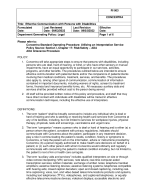 Fillable Online AUXILIARY AIDS AND INTERPRETERS FOR PERSONS WITH ...