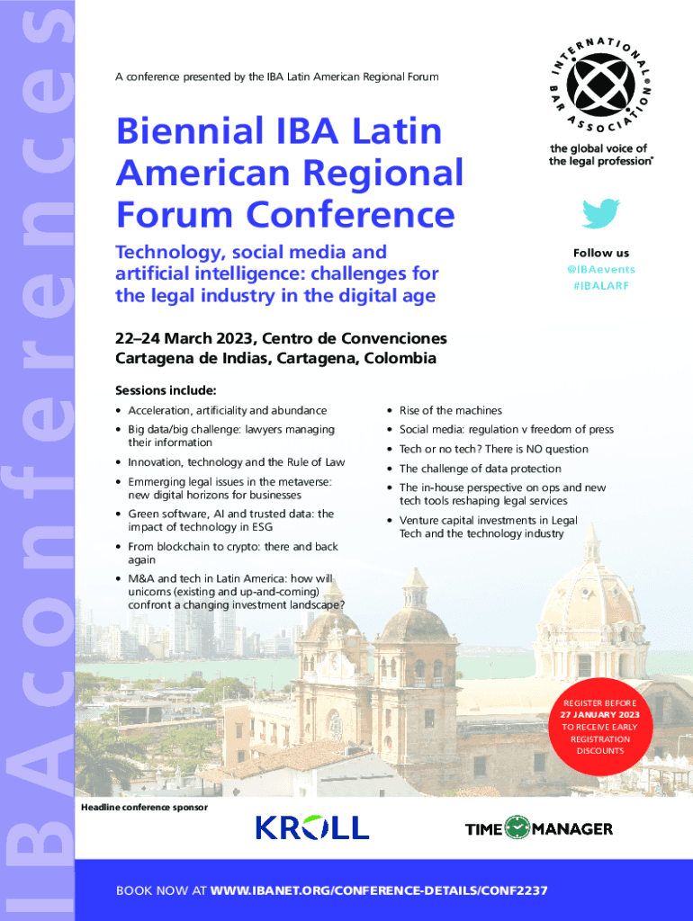 Fillable Online Regional Forum on Artificial Intelligence in Latin ...