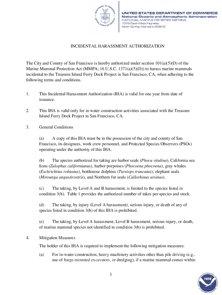 Fillable Online Taking Marine Mammals Incidental to the U.S. Navy ... Fax Email Print - pdfFiller