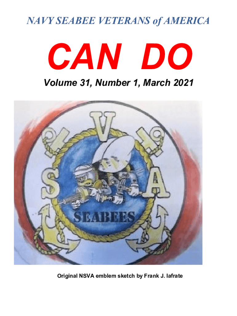 Fillable Online NSVA - Navy Seabee Veterans of America, Inc. Home Page ...