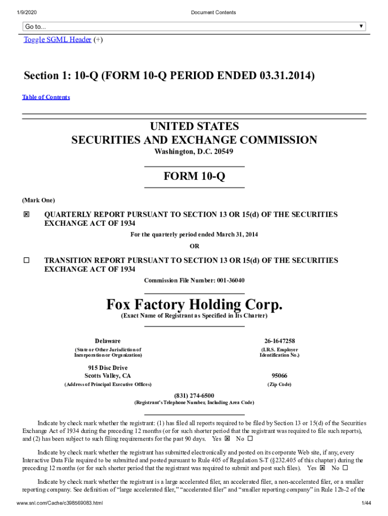 Fillable Online Section 1: 10-Q (FORM 10-Q PERIOD ENDED 03 Fax Email Print - pdfFiller
