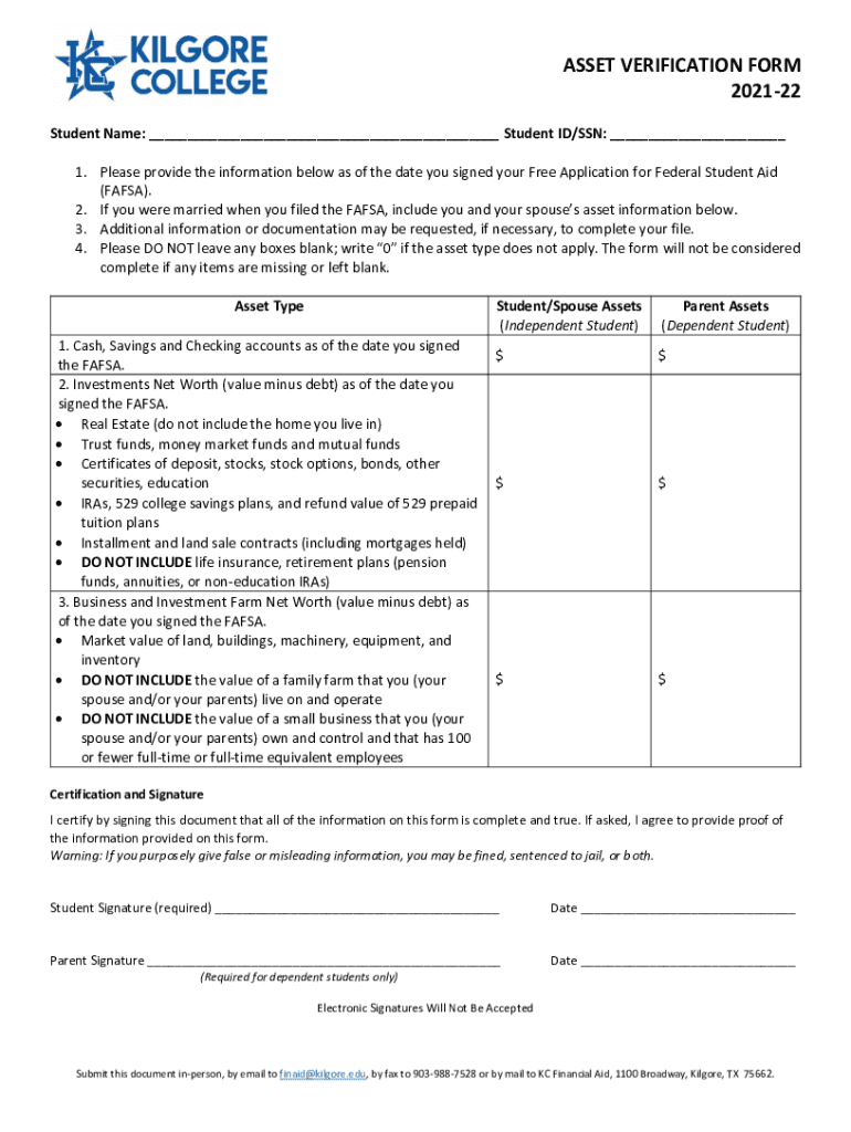 Fillable Online 2021-2022 special circumstances worksheet Fax Email Print - pdfFiller