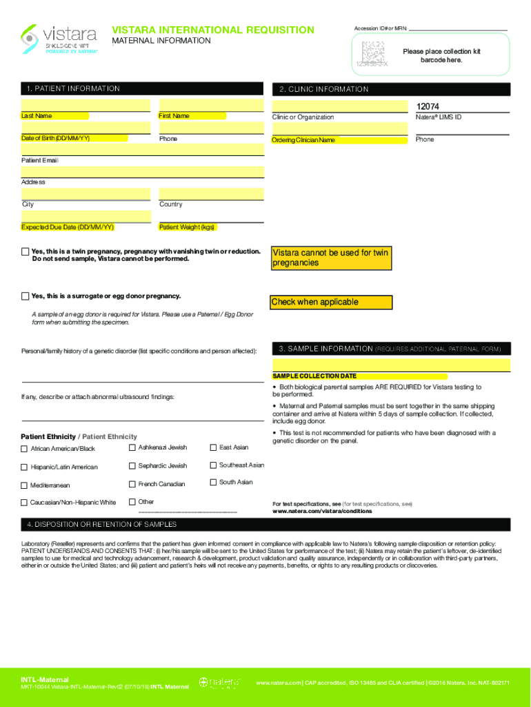 Fillable Online Vistara Partners - Experience the World Class Services ...