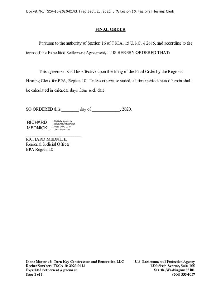 Fillable Online yosemite epa Title I of the Toxic Substances Control ...