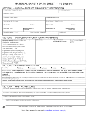 Fillable Online of 4 (TRIM SOL) MATERIAL SAFETY DATA SHEET ... Fax ...