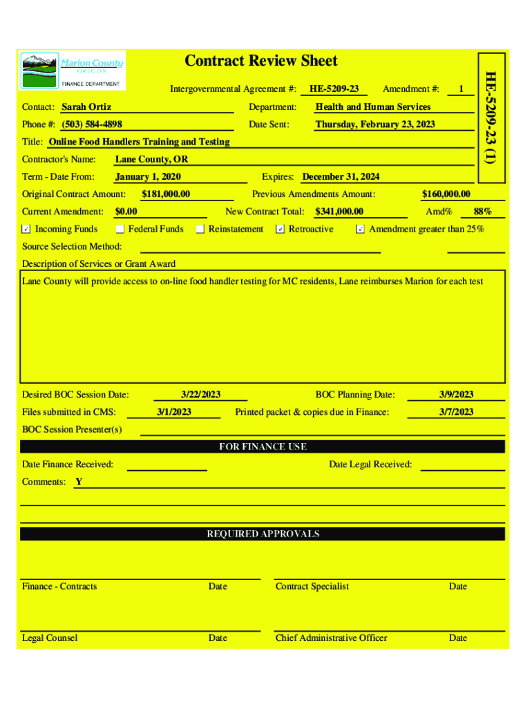 Fillable Online The Last Contract Review Checklist You'll Ever Need ...