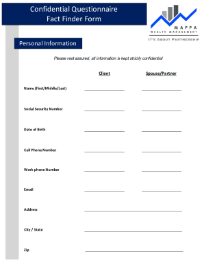 Fillable Online Fact Finder Template.docx Fax Email Print - pdfFiller