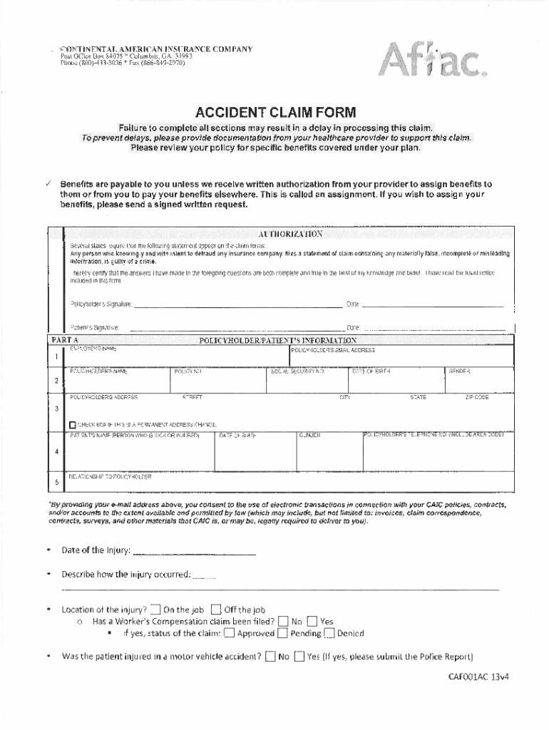 Fillable Online Free fillable Beneficiary's Statement For Death Claim ...