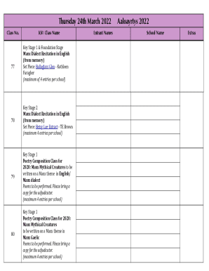 Fillable Online English programmes of study: key stages 1 and 2 Fax ...