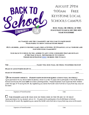 Fillable Online 5K Paper Registation for KMS/KHS Fax Email Print ...