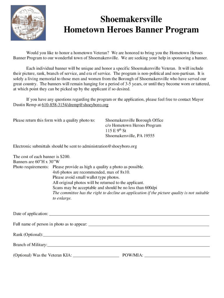 Fillable Online Utica Joins Partners to Expand Hometown Heroes Banner ...