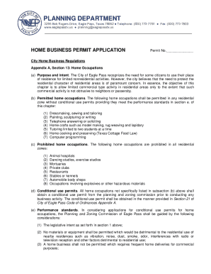 Fillable Online Certificate of Occupancy Permit Application ( ... Fax ...