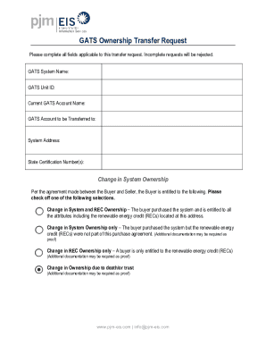 Fillable Online TRANSFER OWNERSHIP INFORMATION SHEET Fax Email Print ...