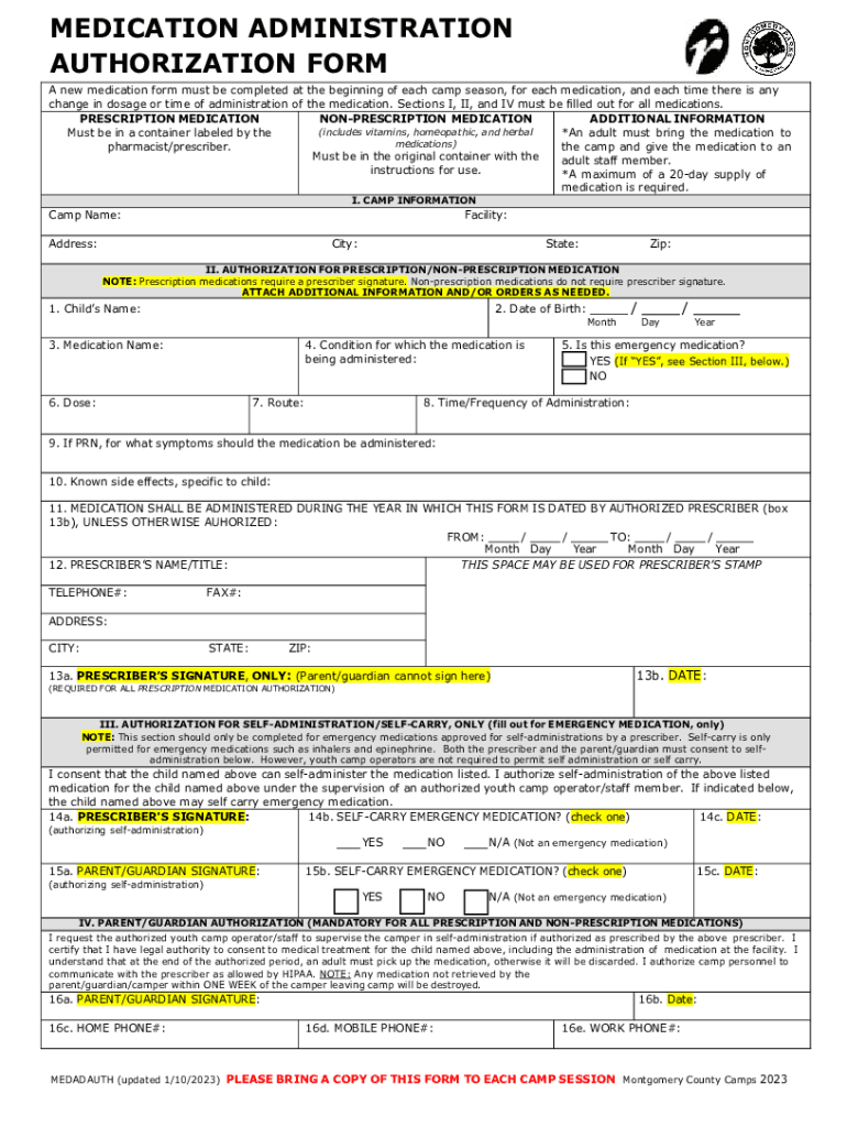 Fillable Online Health/Medication Form Fax Email Print - pdfFiller