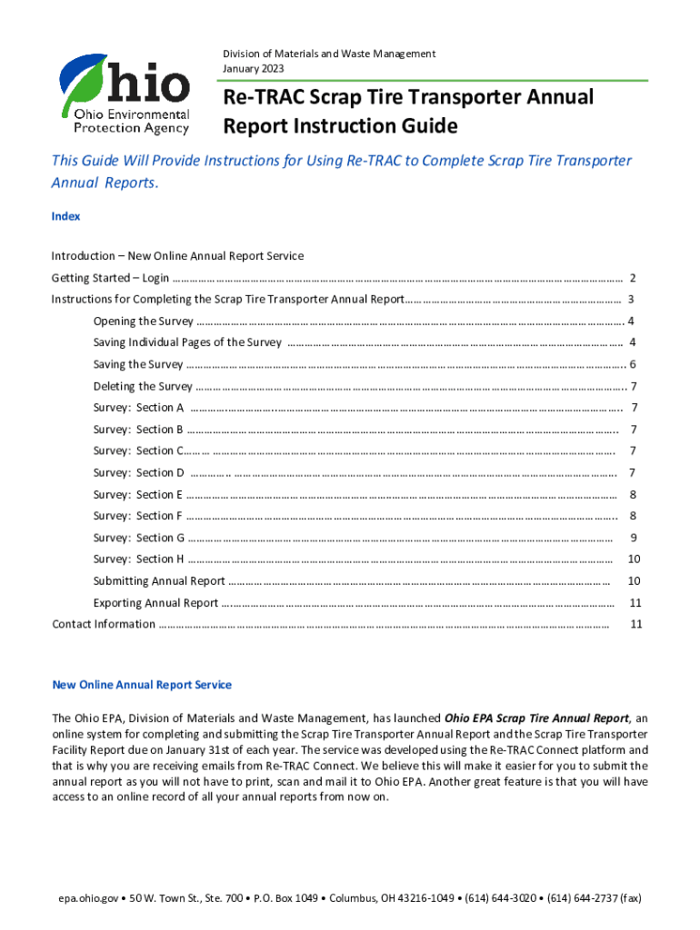 Fillable Online epa ohio Scrap Tire Guidance Documents and Fact Sheets Fax Email Print - pdfFiller
