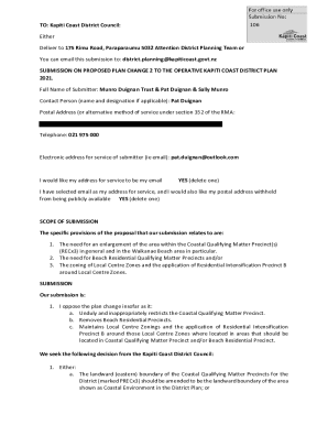 Fillable Online STATEMENT OF EVIDENCE OF EMILY THOMSON ON ... Fax Email ...