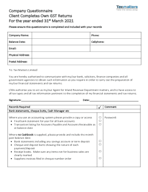 Fillable Online What is GST Return? Who Should File, Due Dates & Types ...