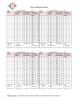 Fillable Online Toileting-Data-Sheet-3.pdf Fax Email Print - pdfFiller