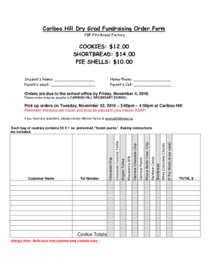 Fillable Online doughutcole Cariboo Hill Secondary School Fax Email Print - pdfFiller