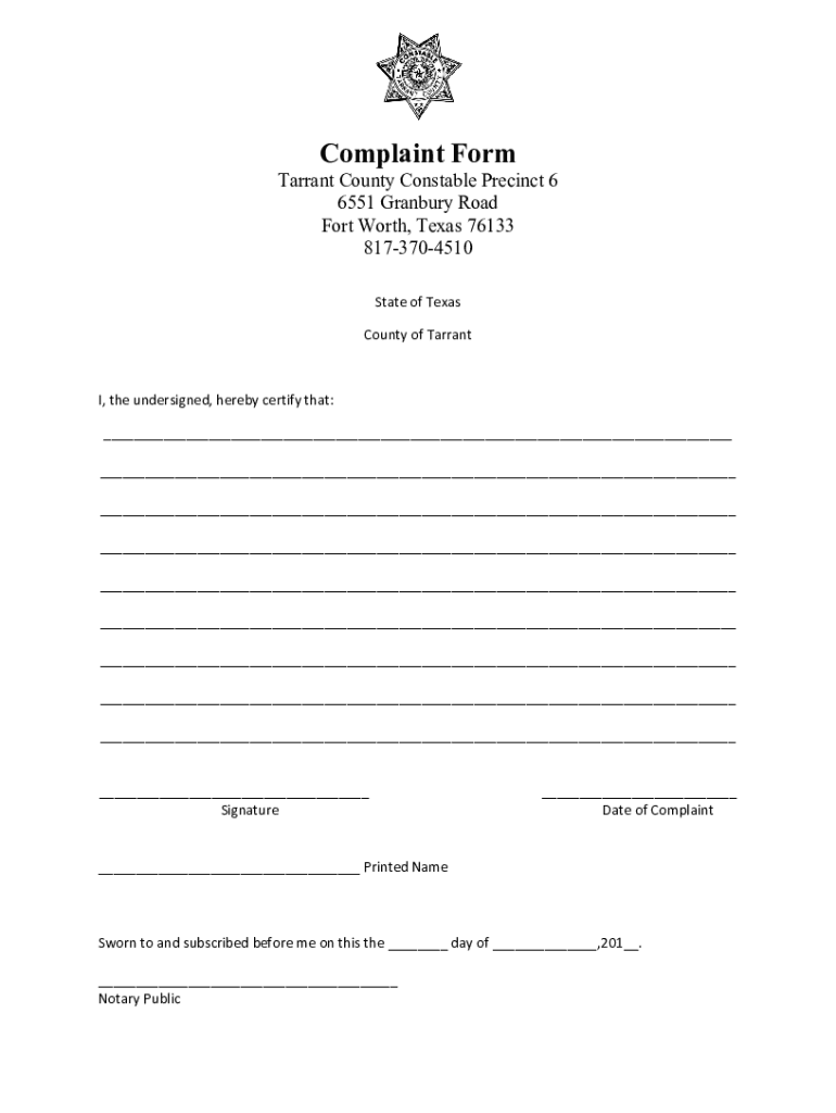 Fillable Online Online Compliment/Complaint Form Fax Email Print ...