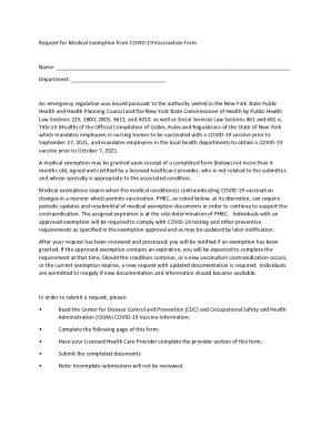 Fillable Online NHS COVID Pass exemption certificate: privacy notice ...