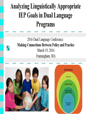 Fillable Online IEP Process: SDI and Goal Samples and Examples Fax ...