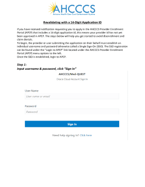 Fillable Online Revalidating with a 14-Digit Application ID Step 1 Fax ...